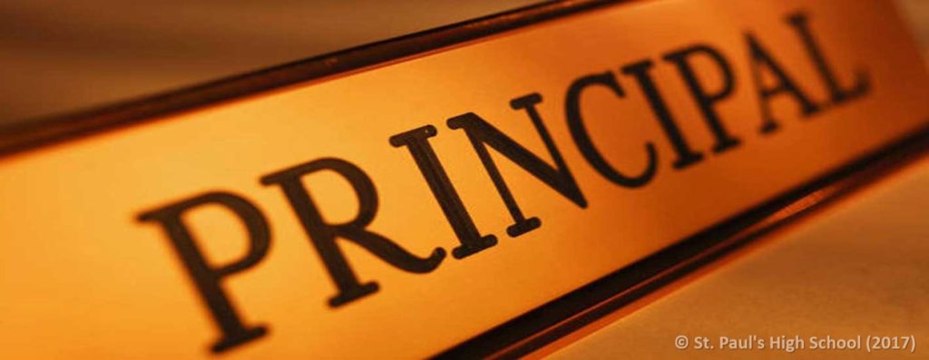 Principal - St. Paul's High School